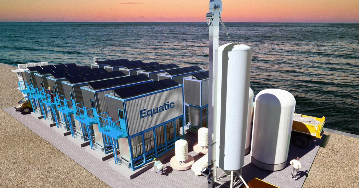 This startup’s tech turns CO2 into seashell dust