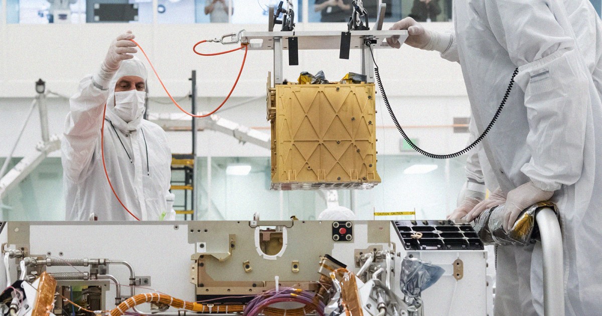 NASA finishes the first experiment to make oxygen on Mars