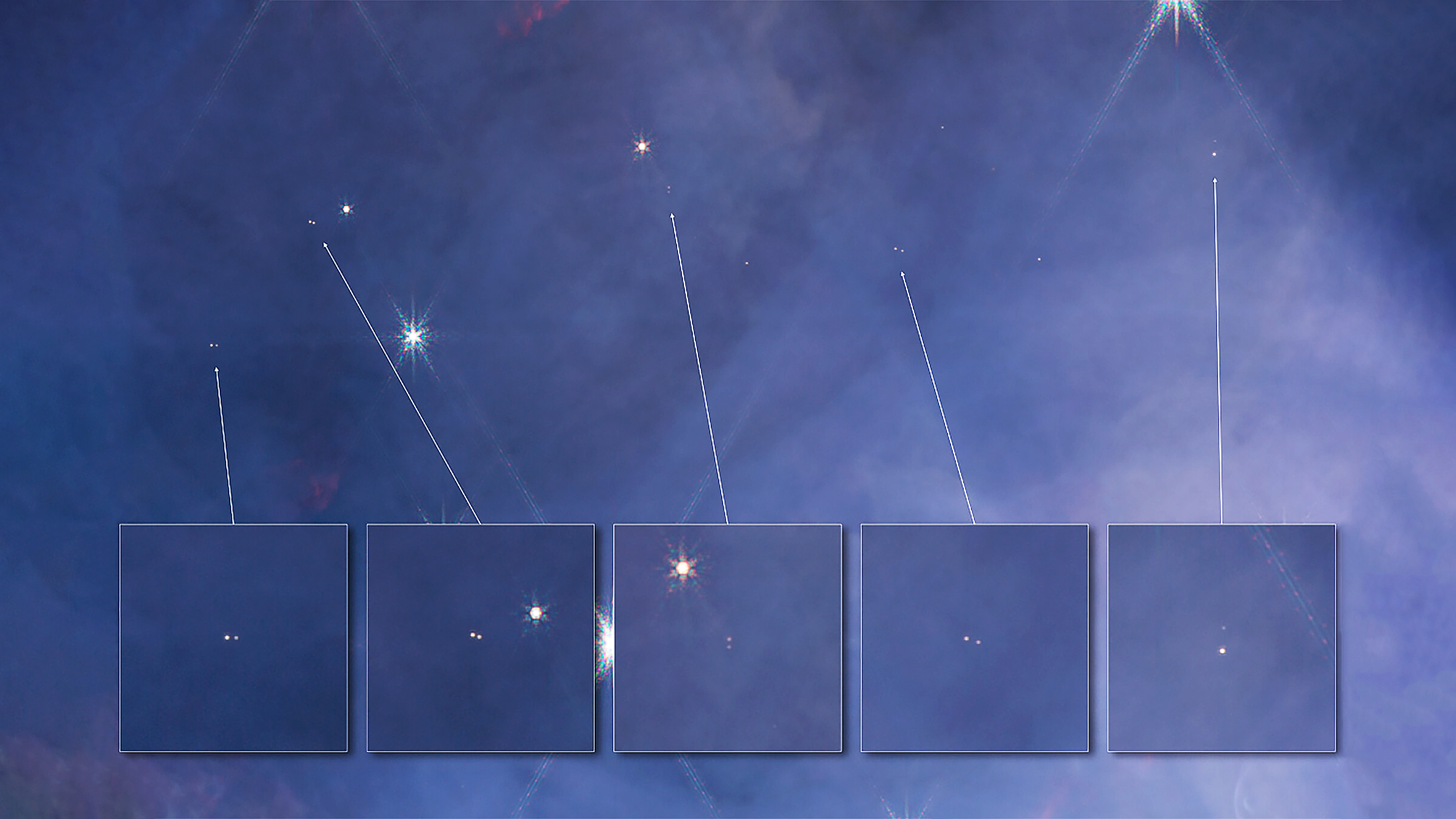 Webb telescope spots strange objects in the Orion Nebula